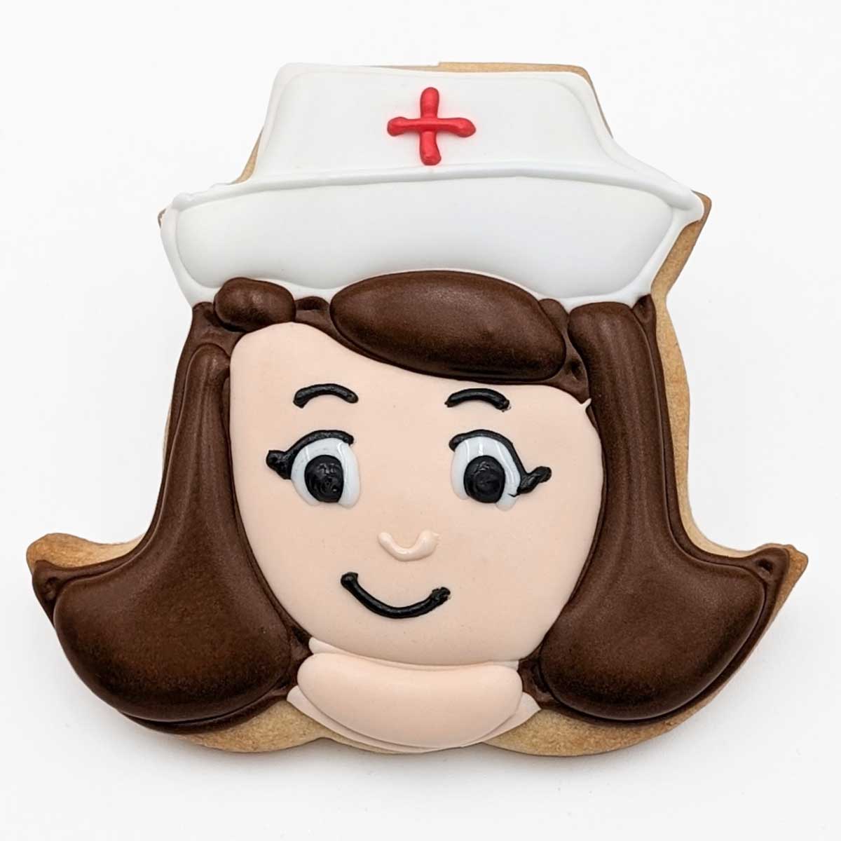 Nurse Cookie - Brunette – Deerfields Bakery