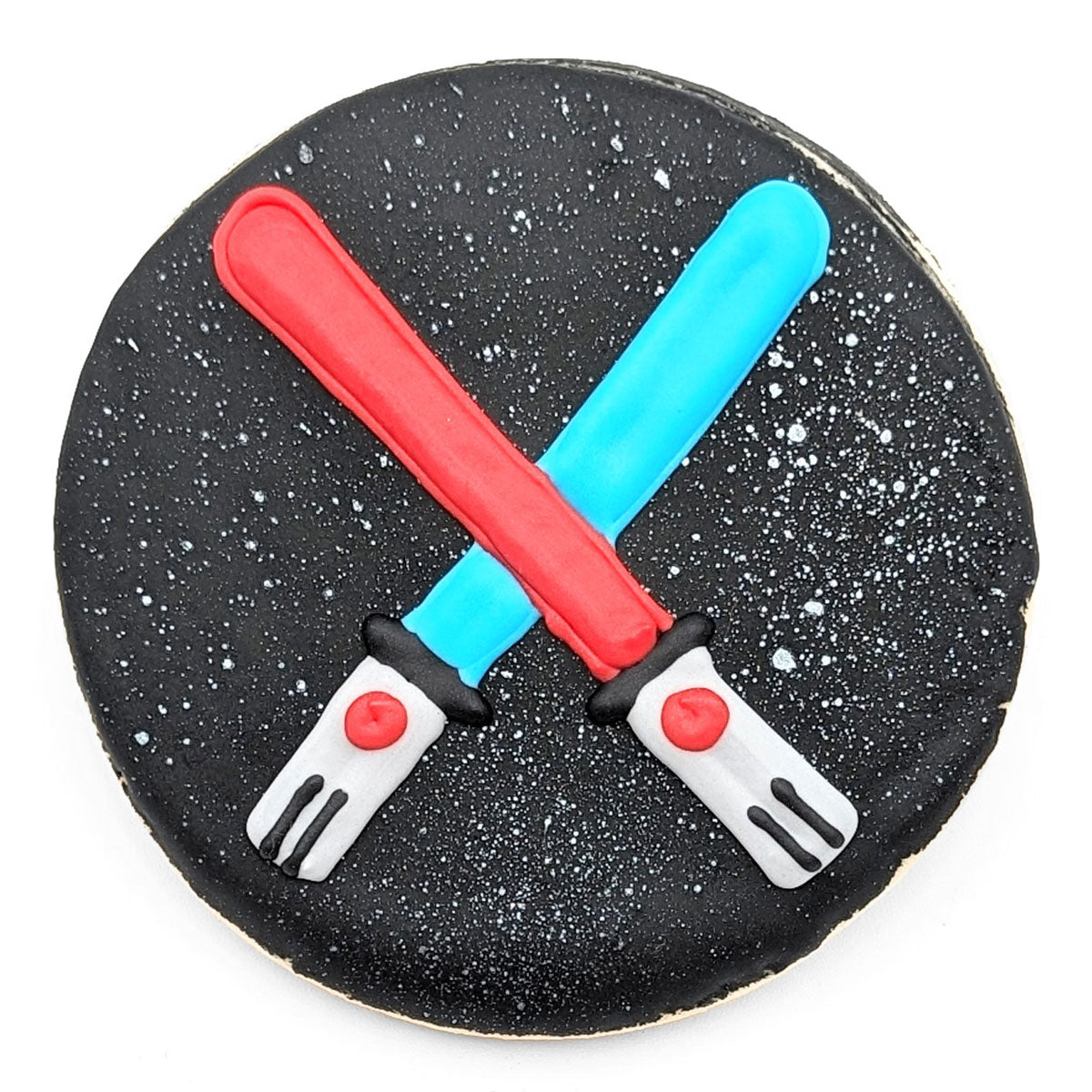 Crossed Lightsaber Cookie – Deerfields Bakery