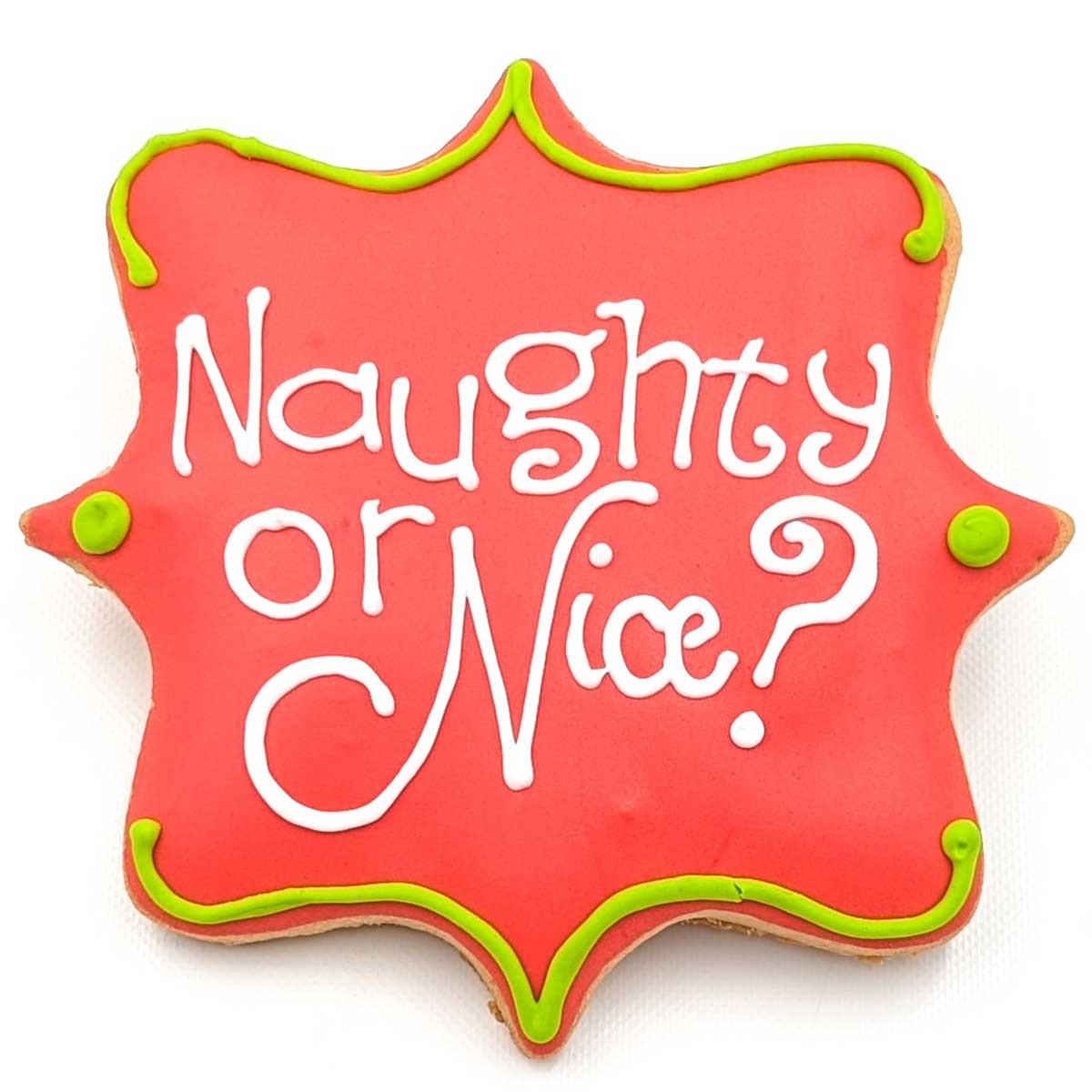 Naughty or Nice Cookie – Deerfields Bakery