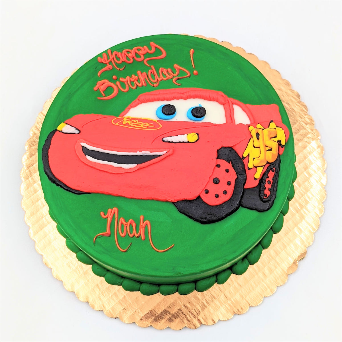 Red Race car drawing – Deerfields Bakery