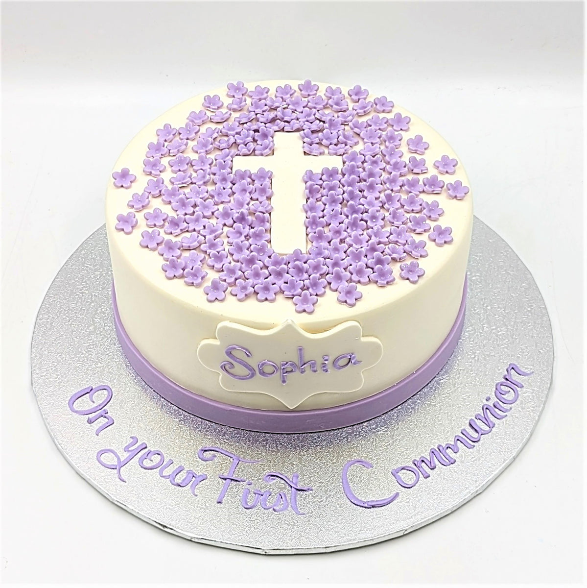 BLOSSOM FIELD WITH CROSS – Deerfields Bakery