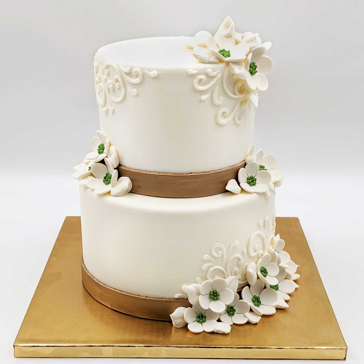 Gold Bands: Build Your Own Cake – Deerfields Bakery