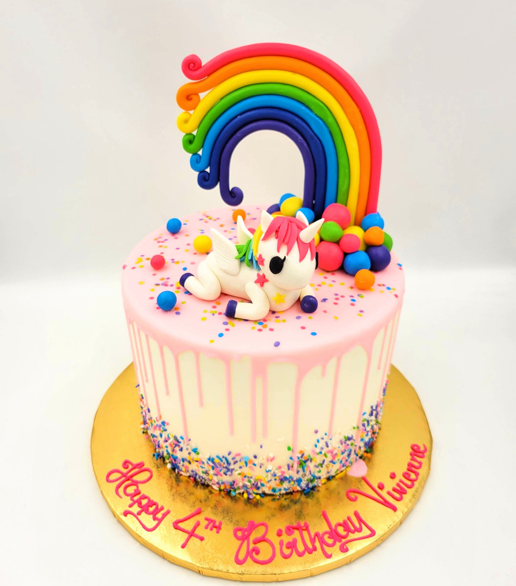 Diving Rainbow with Unicorn – Deerfields Bakery