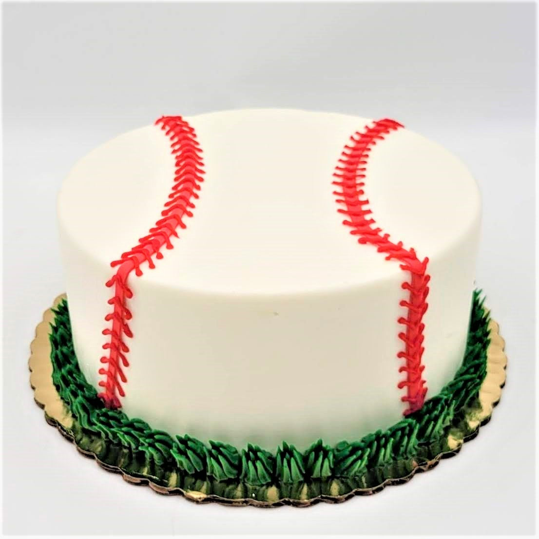 Baseball Cake – Deerfields Bakery