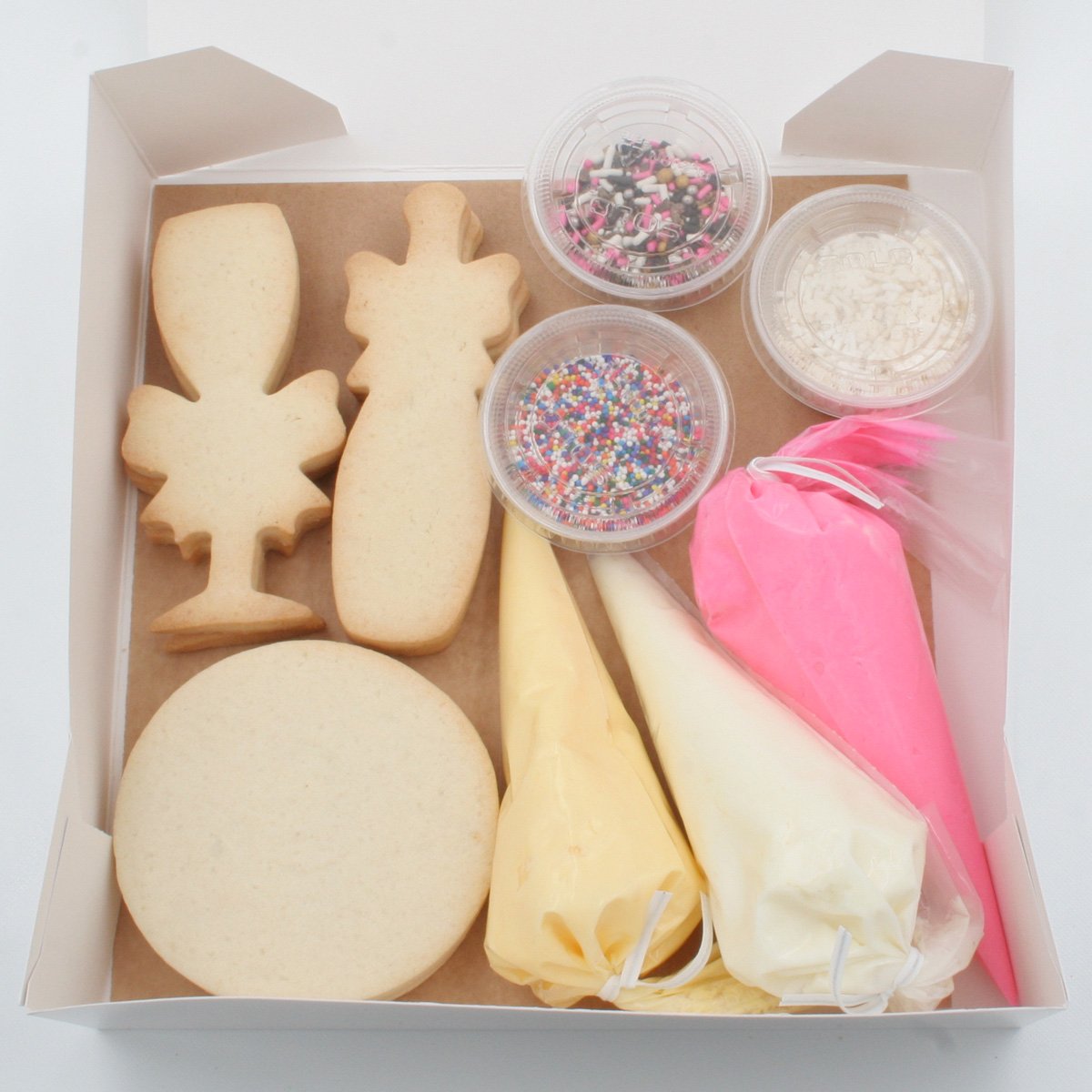New Years Eve Cookie Decorating Kit Local Deerfield's Bakery Decorating Kits – Deerfields Bakery