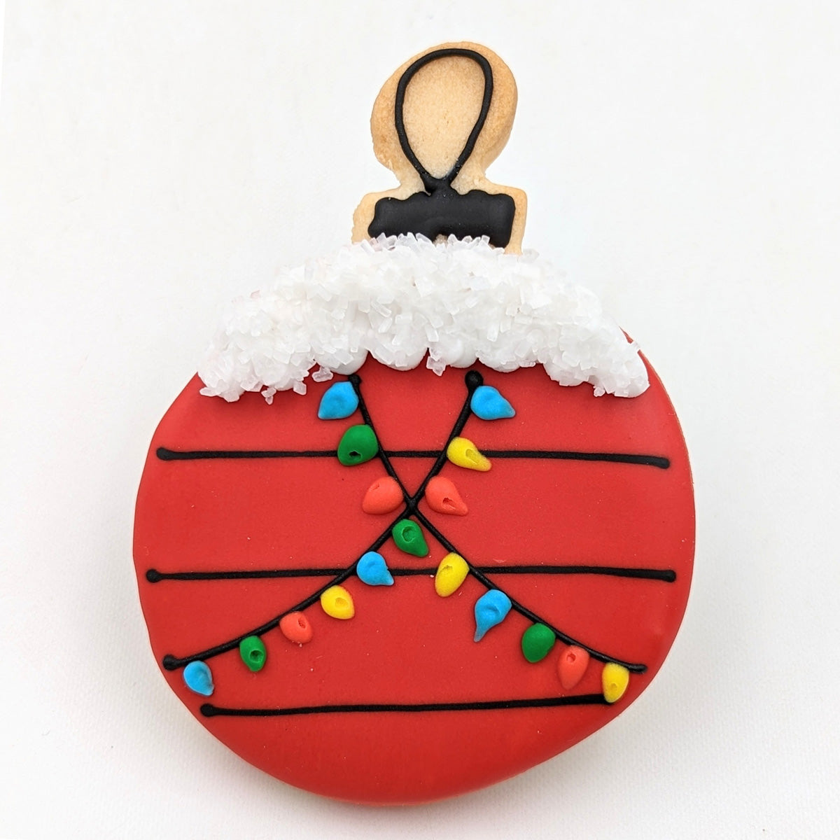 Ornament Cookie - Lights – Deerfields Bakery