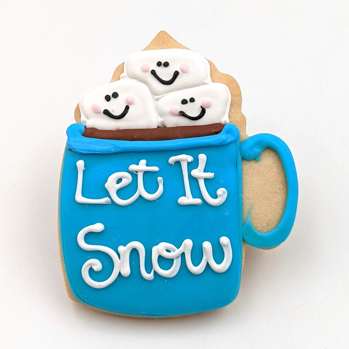 Hot Cocoa Cookie Local Deerfield's Bakery Christmas Cookies Chocolate – Deerfields Bakery