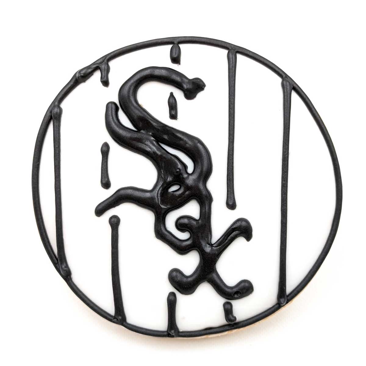 Baseball: Chicago Sox Logo Local Deerfield's Bakery Sports Baseball – Deerfields Bakery