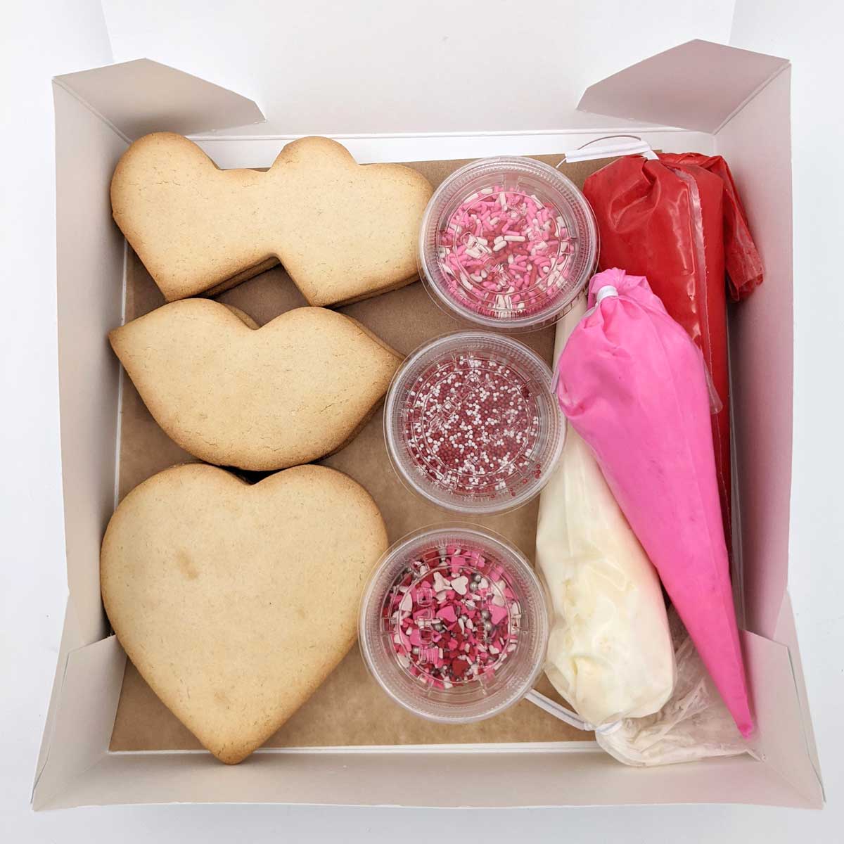 Valentine Cookie Decorating Kit – Deerfields Bakery