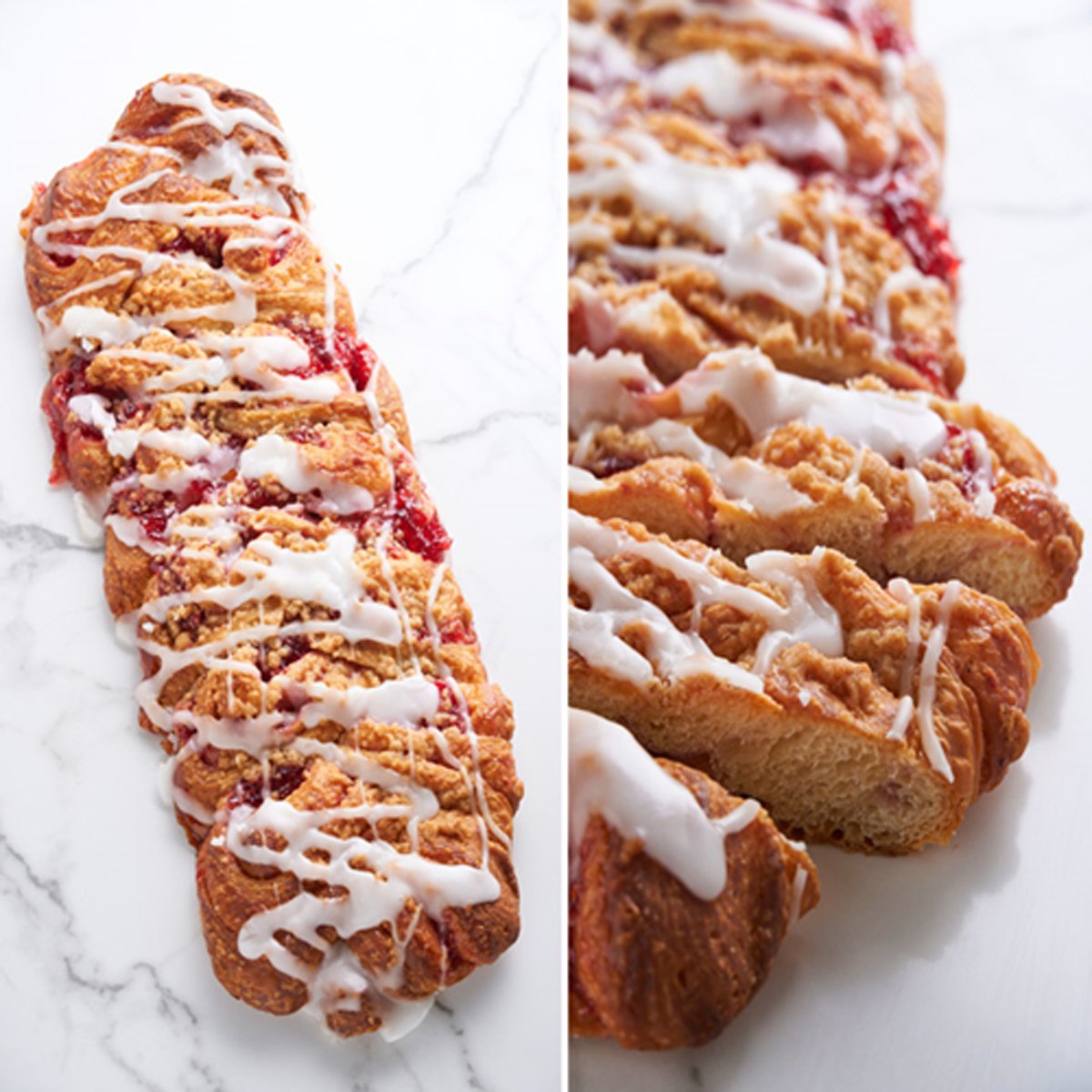 Raspberry Coffee Cake Local Deerfield's Bakery Coffee Cakes – Deerfields Bakery