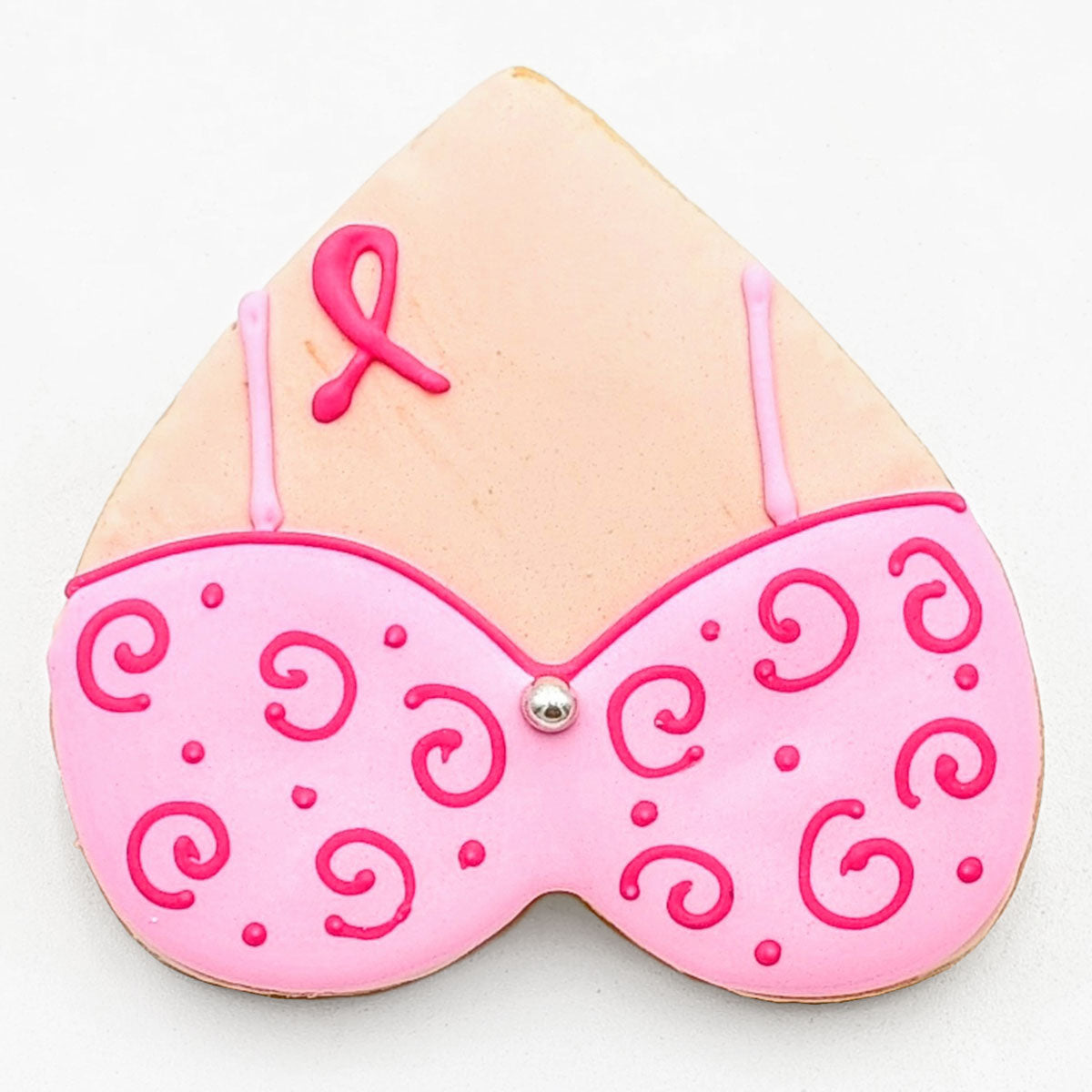 Breast Cancer Chest Cookie 2 – Deerfields Bakery