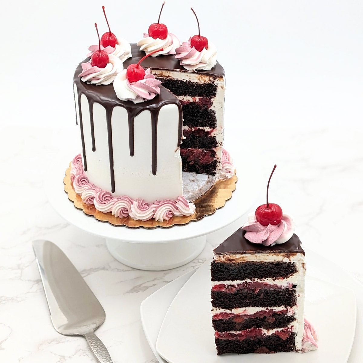 Cherry Chocolate Drip – Deerfields Bakery