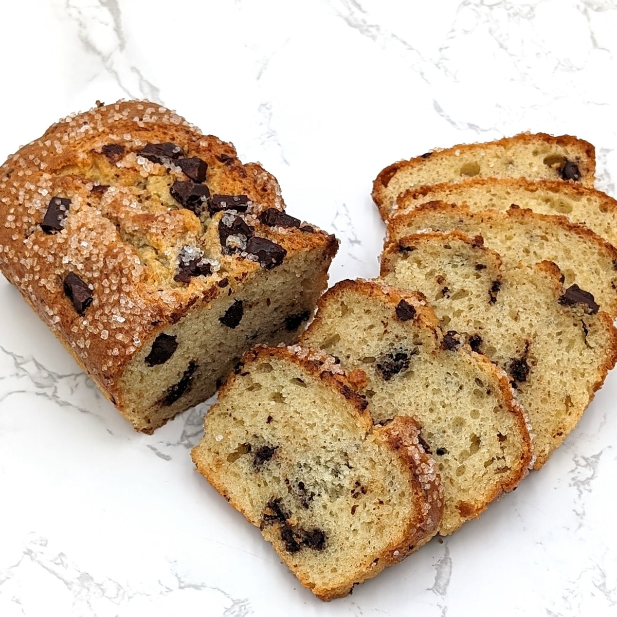 Chocolate Chunk Loaf Local Deerfield's Bakery – Deerfields Bakery