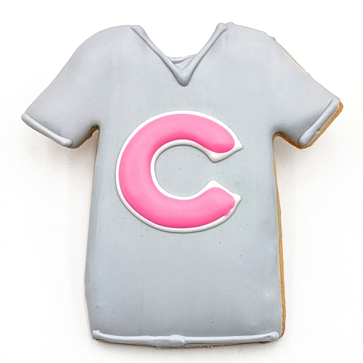 Jersey - Gray Cubs Cookie – Deerfields Bakery