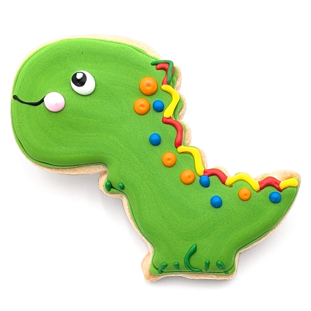 Green T-Rex Cookie – Deerfields Bakery