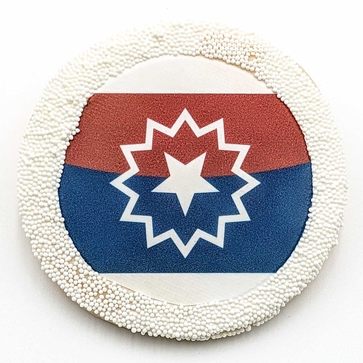 Juneteenth Flag Portrait Cookie – Deerfields Bakery