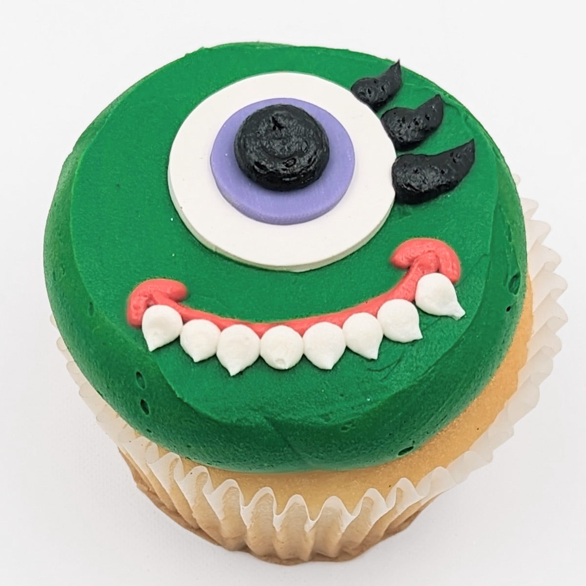 Large Cupcake: Mutant Monster Cyclops Local Deerfield's Bakery ...