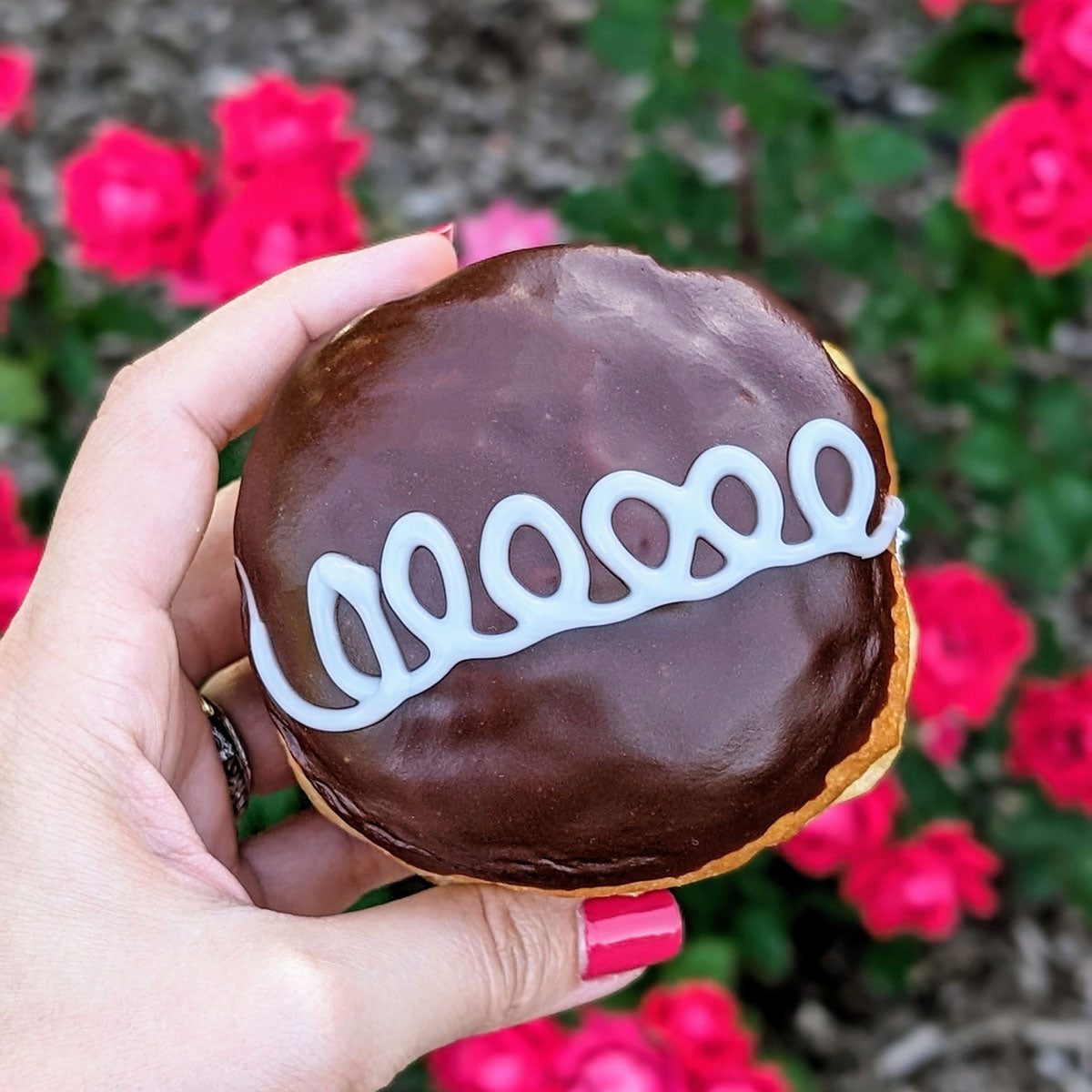 Marshmallow Cream Bismark – Deerfields Bakery