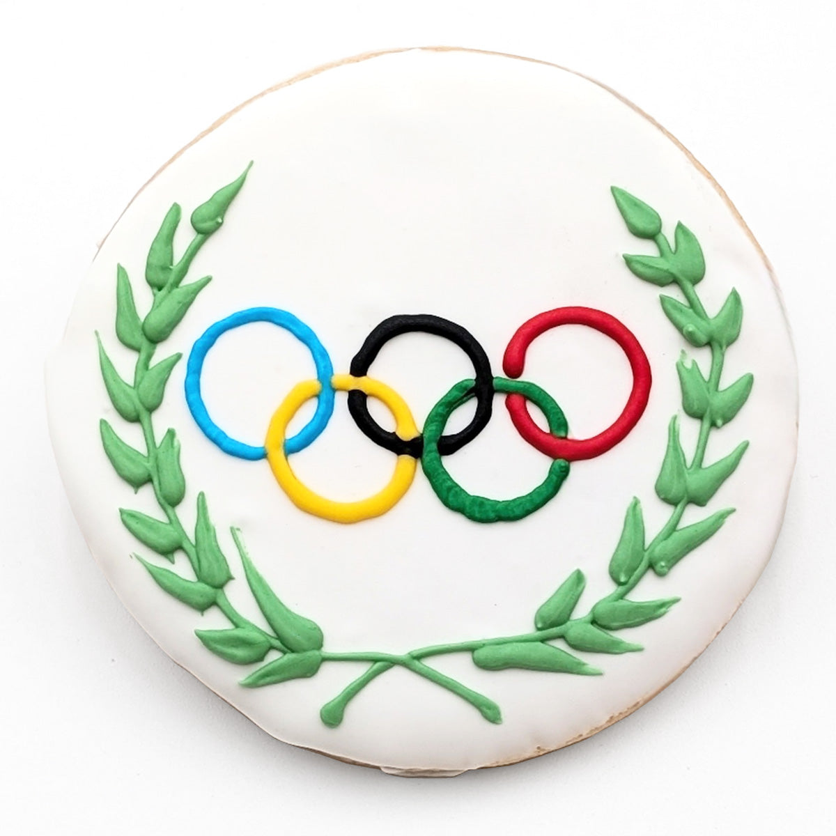 Olympic Rings USA Round Local Deerfield's Bakery Sports America US ...