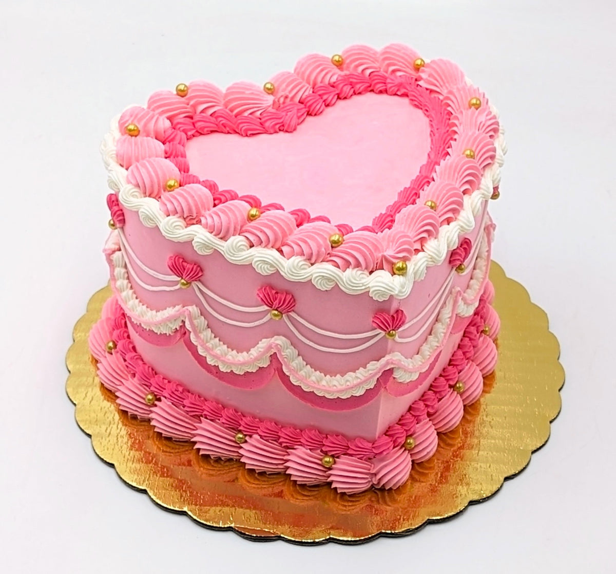 Pink Vintage Heart – Deerfields Bakery