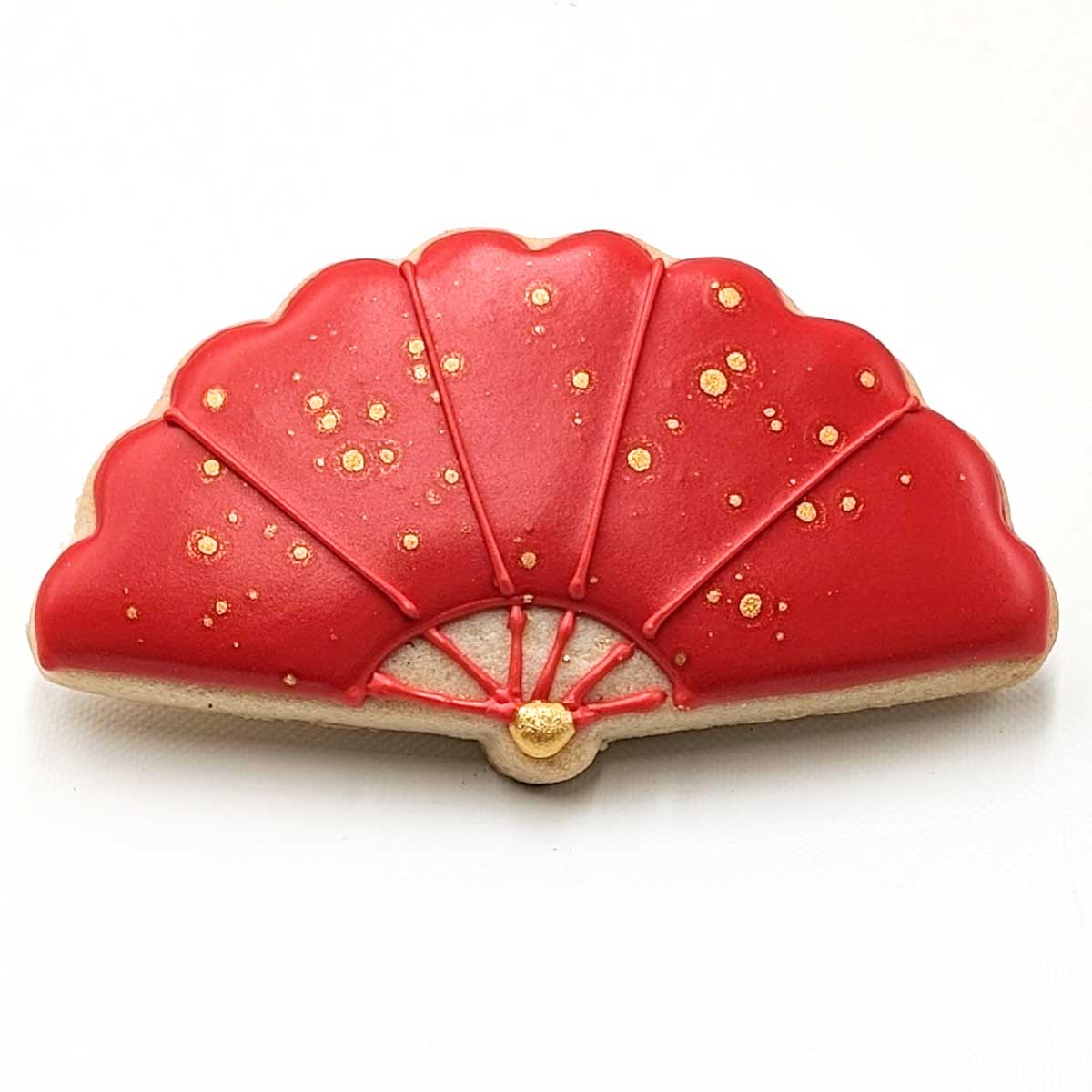 Red Fan Cookie – Deerfields Bakery