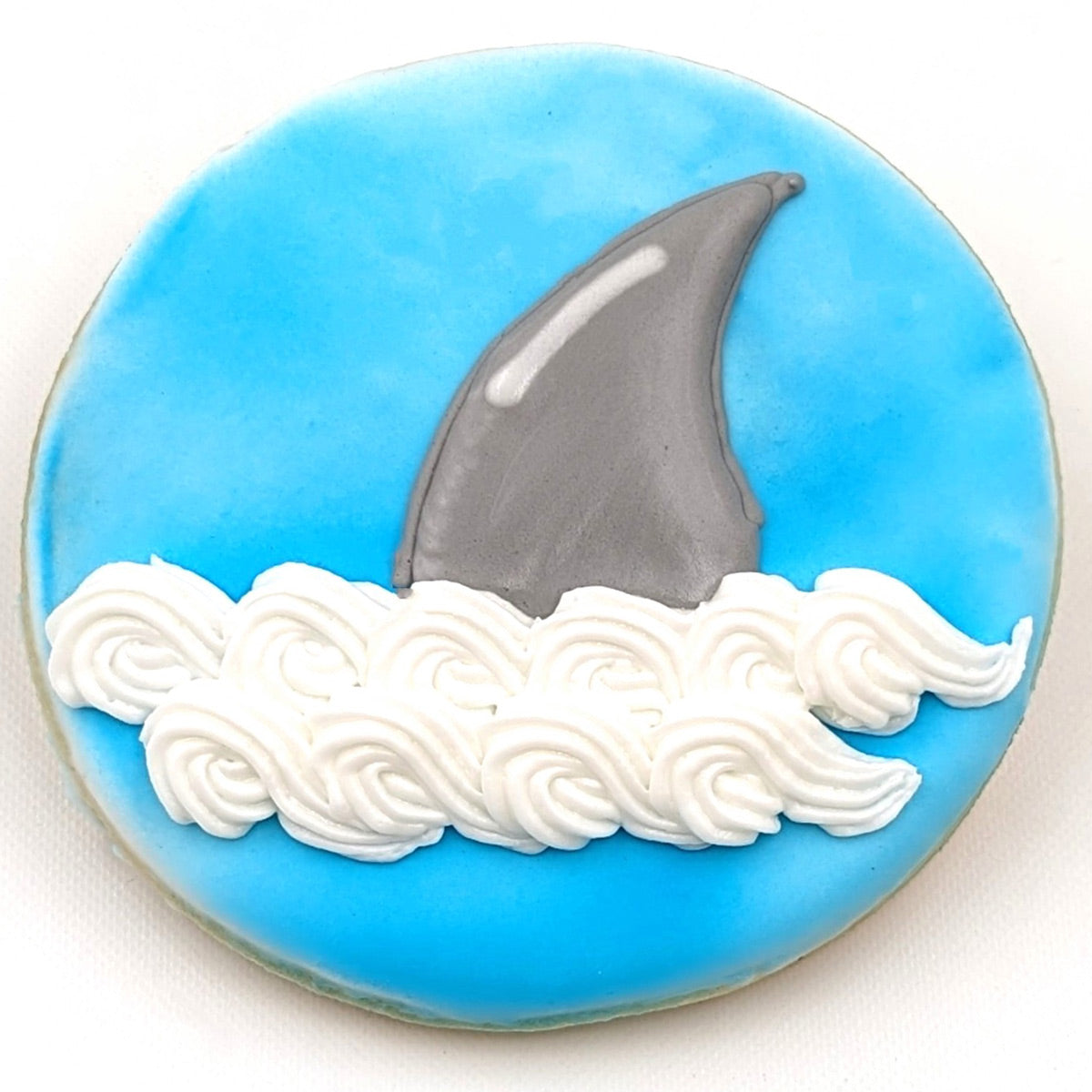 Round Shark Fin Cookie – Deerfields Bakery