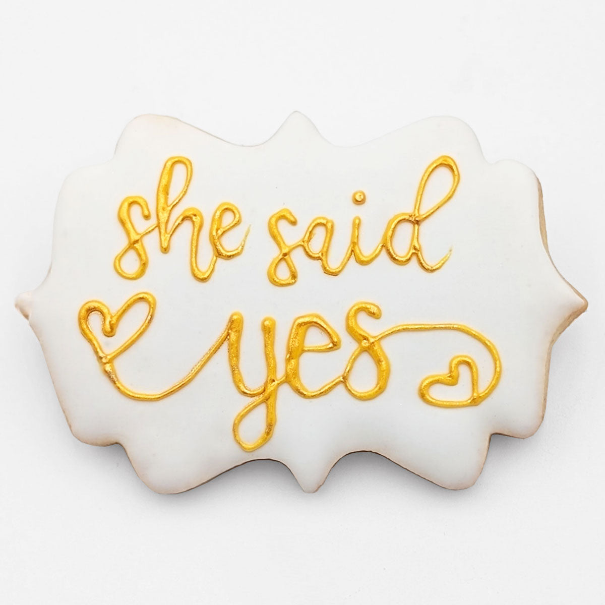 She Said Yes Cookie – Deerfields Bakery