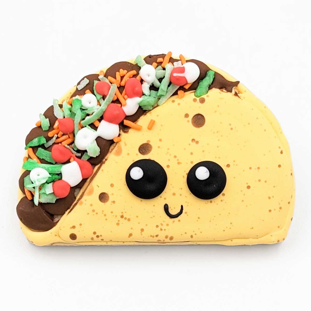 Cute Taco Cookie – Deerfields Bakery