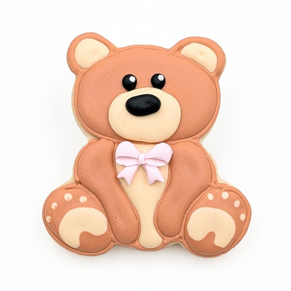 Little Bear Pink Bow Cookie – Deerfields Bakery