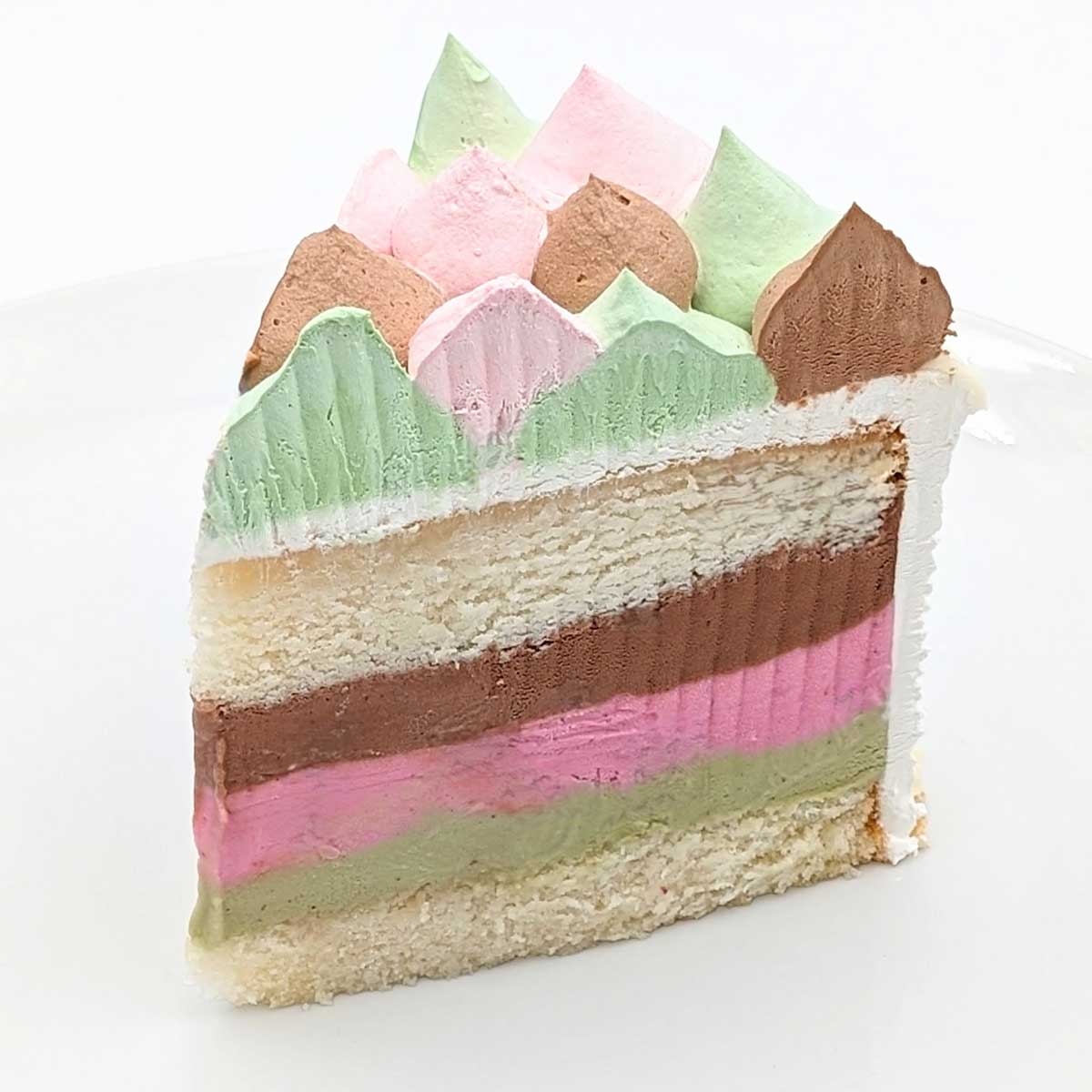 Gelato Triple Delight Cake – Deerfields Bakery