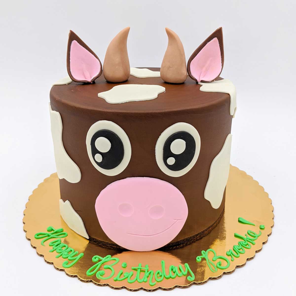 Cow Head Local Deerfield's Bakery Animals animals kids boy farm ...