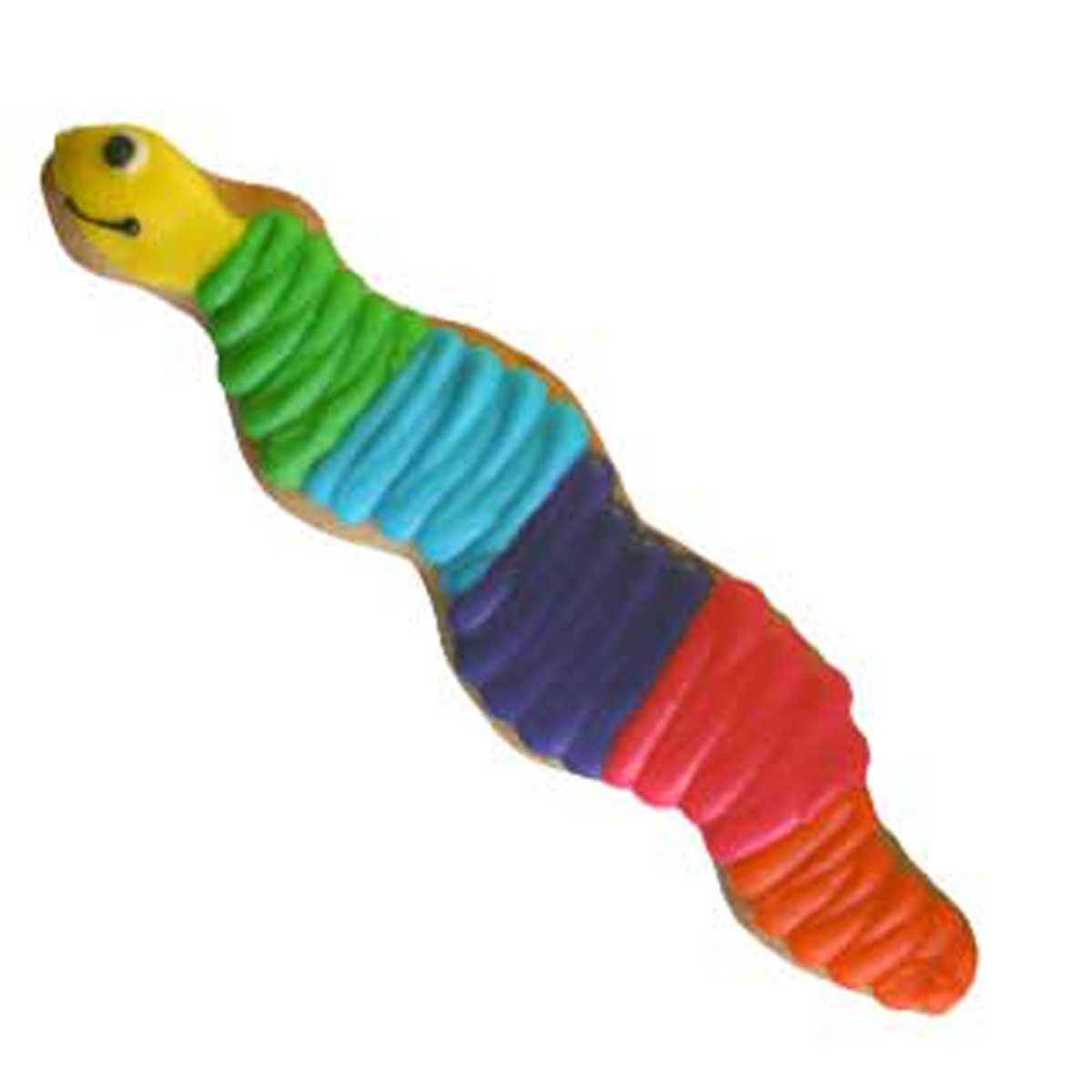 Worm Rainbow Pastel Local Deerfield's Bakery Animals critter earth ...