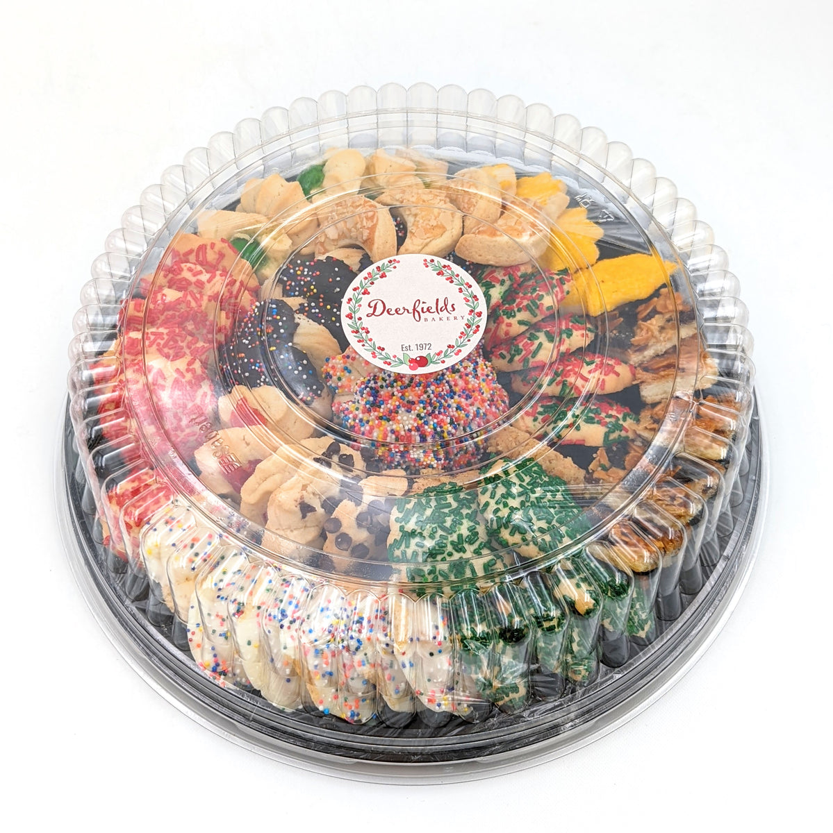Butter Cookie Tray Local Deerfield's Bakery Butter Cookies – Deerfields Bakery