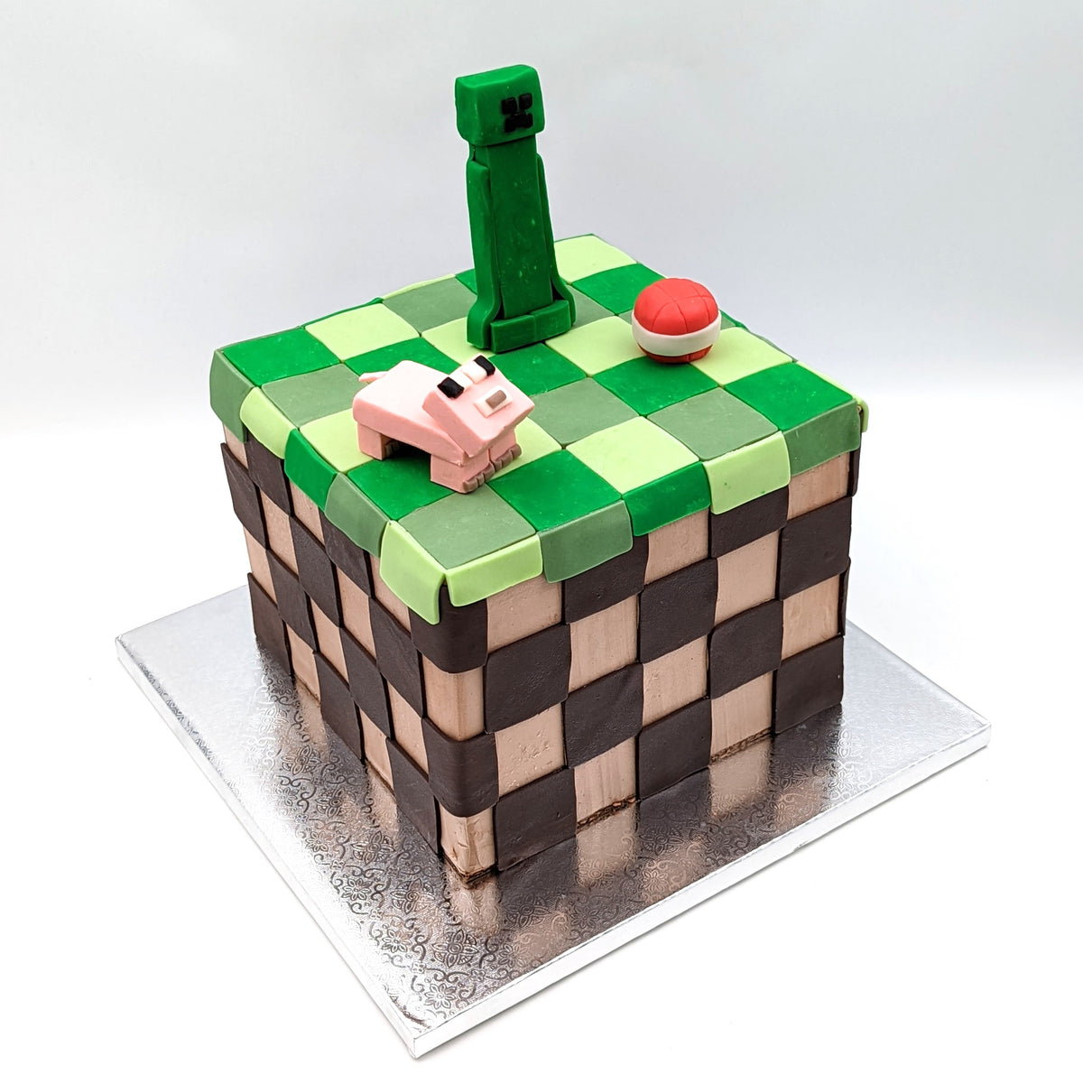 Dirt Block 3D Local Deerfield's Bakery Gaming Minecraft Mine Craft ...