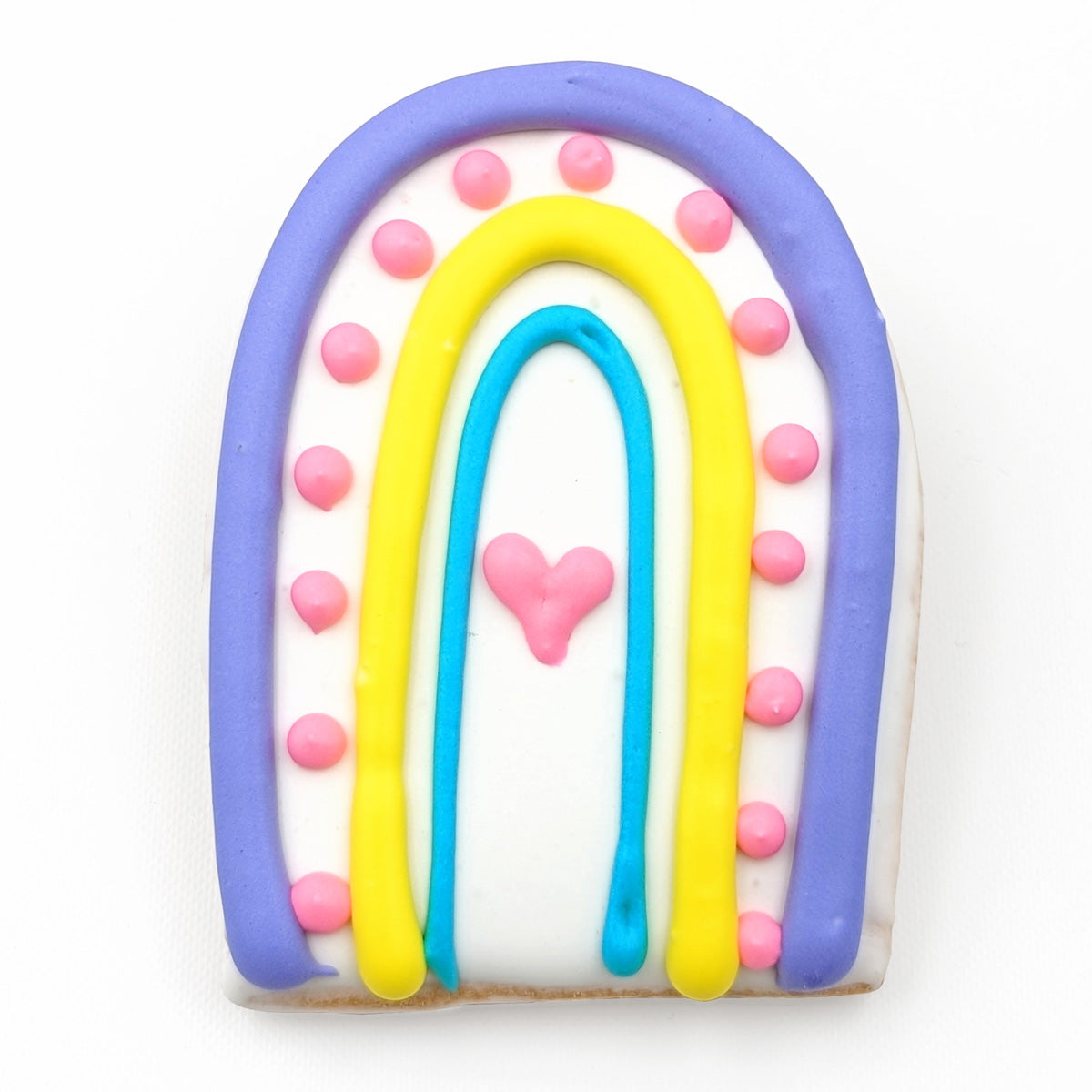 Modern Pastel Rainbow Cookie – Deerfields Bakery